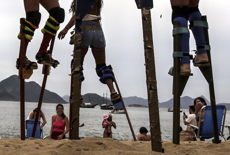 Pupils Stilt School Participate Practice Playa Editorial Stock Photo ...