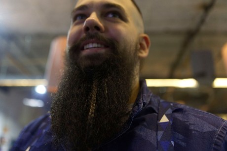 Belgrade Beard and moustache gathering, Serbia - 25 Nov 2018 Stock ...