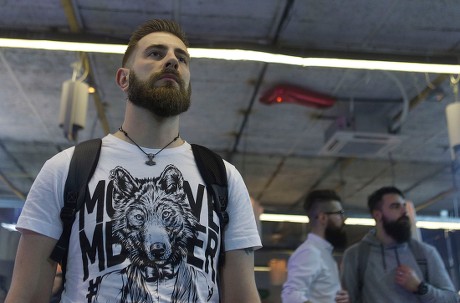 Belgrade Beard and moustache gathering, Serbia - 25 Nov 2018 Stock ...