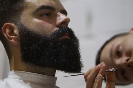 Belgrade Beard and moustache gathering, Serbia - 25 Nov 2018 Stock ...