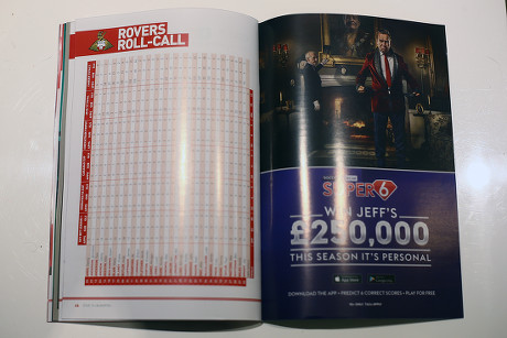 Sky Bet Super 6 Branding Match Editorial Stock Photo - Stock Image ...