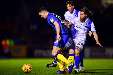 Stuart Sinclair Bristol Rovers Challenges Callum Editorial Stock Photo ...
