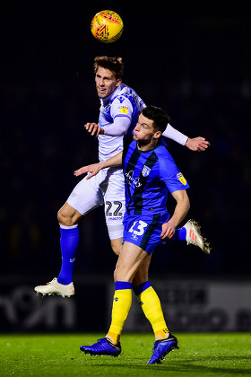 Joe Partington Bristol Rovers Contends Aerial Editorial Stock Photo ...