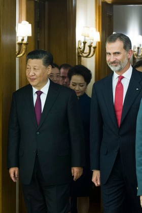Xi Jinping King Felipe Vi During Editorial Stock Photo - Stock Image ...
