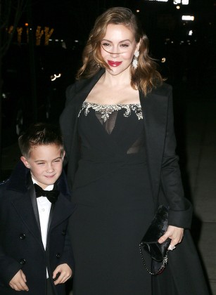 Alyssa Milano Milo Thomas Editorial Stock Photo - Stock Image ...