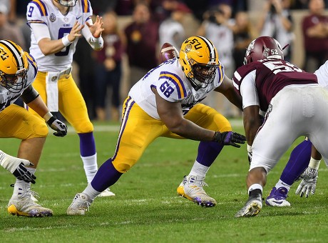 College Station Tx Tigers Lineman Damien Editorial Stock Photo - Stock ...