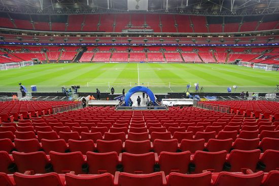 General Stadium View Inside Wembley Stadium Editorial Stock Photo ...