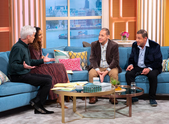 Phillip Schofield Rochelle Humes Bobby Shafran Editorial Stock Photo ...