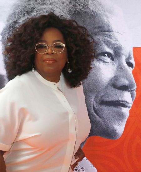 Ms Oprah Winfrey Arrives Isthunzi Sabafazi Editorial Stock Photo ...