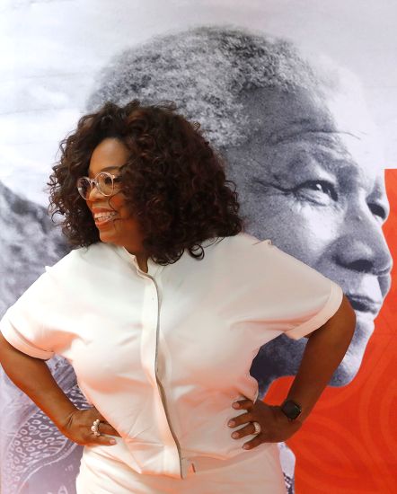 Ms Oprah Winfrey Arrives Isthunzi Sabafazi Editorial Stock Photo ...