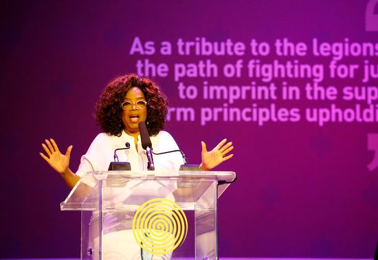 Ms Oprah Winfrey Talks During Isthunzi Editorial Stock Photo - Stock ...