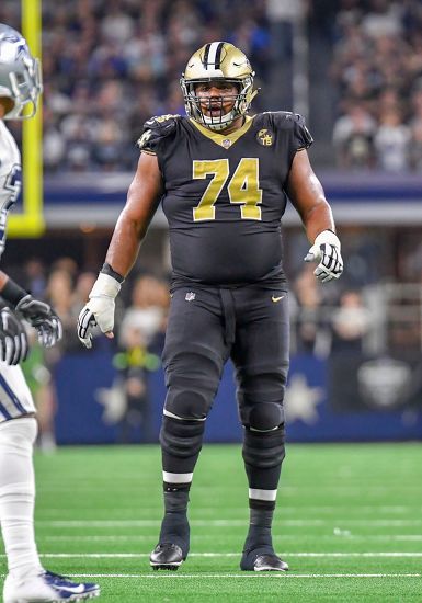 New Orleans Saints Offensive Guard Jermon Editorial Stock Photo - Stock ...