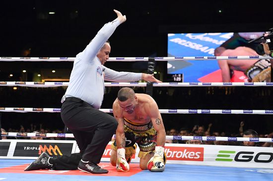 Australian Boxer Anthony Mundine Seen After Editorial Stock Photo ...