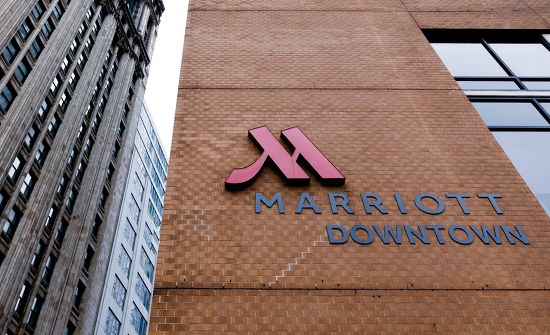 Marriott Hotel Sign New York New Editorial Stock Photo - Stock Image ...