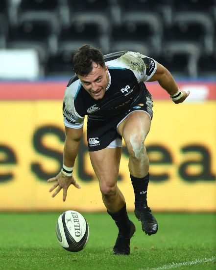 Luke Morgan Ospreys Scores His Third Editorial Stock Photo - Stock ...