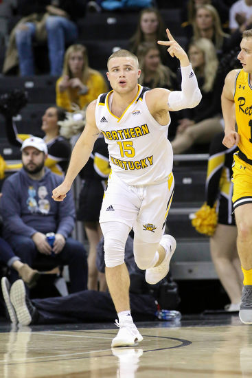 Nkus Tyler Sharpe Celebrates Hitting Three Editorial Stock Photo ...