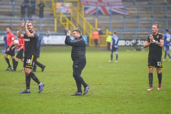 Simon Bassey Afc Wimbledon Interim Manager Editorial Stock Photo ...