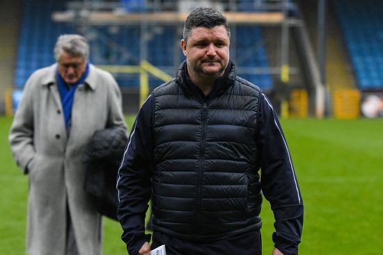 Simon Bassey Afc Wimbledon Interim Manager Editorial Stock Photo ...