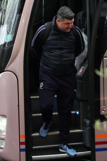 Afc Wimbledon Interim Manager Simon Bassey Editorial Stock Photo ...