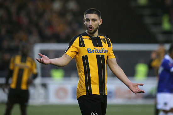 Jake Cassidy Maidstone United Looks Maidstone Editorial Stock Photo ...
