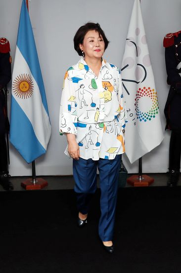 South Korean First Lady Kim Jungsook Editorial Stock Photo - Stock ...
