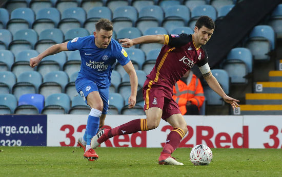 Matt Godden Peterborough United Puts Anthony Editorial Stock Photo ...