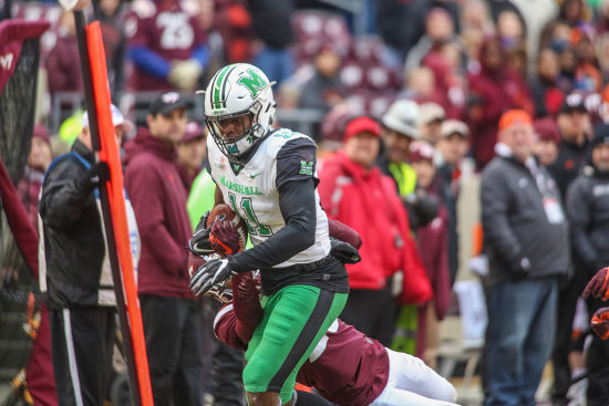 Marshall Thundering Herd Tight End Xavier Editorial Stock Photo - Stock ...