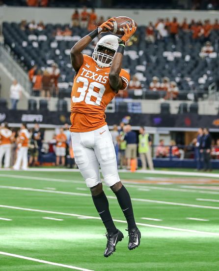 Texas Defensive Back Kobe Boyce 38 Editorial Stock Photo - Stock Image ...