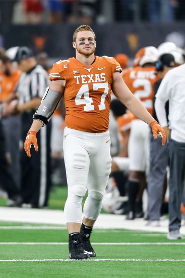 Texas Tight End Andrew Beck 47 Editorial Stock Photo - Stock Image ...