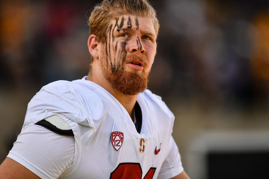 Stanford Cardinal Defensive End Thomas Schaffer Editorial Stock Photo ...
