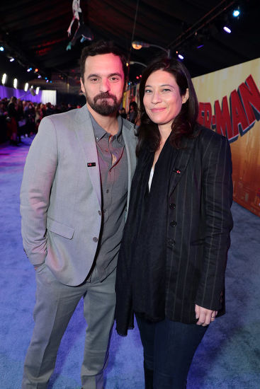 Jake Johnson Erin Payne During Red Editorial Stock Photo - Stock Image ...