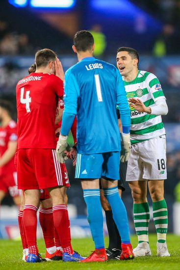 Tomas Rogic 18 Celtic Argues Aberdeen Editorial Stock Photo - Stock ...