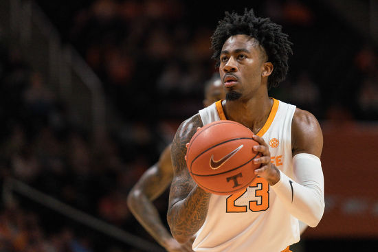 Jordan Bowden 23 Tennessee Volunteers Shoots Editorial Stock Photo ...