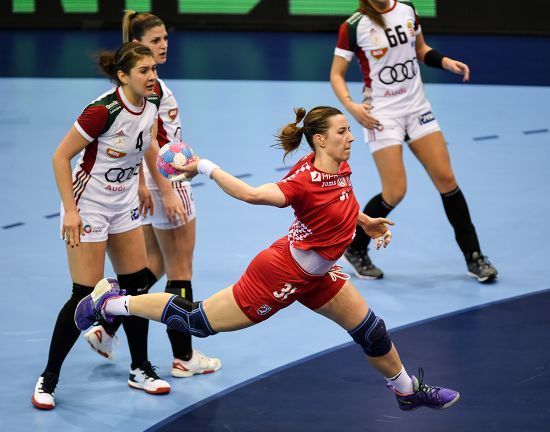 Ana Debelic Croatia Action During Ehf Editorial Stock Photo - Stock ...