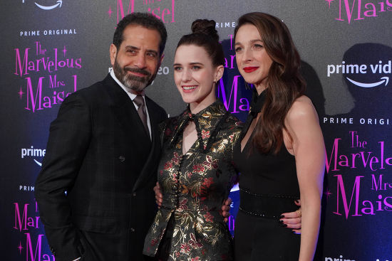 Tony Shalhoub Marin Hinkle Rachel Brosnahan Editorial Stock Photo ...