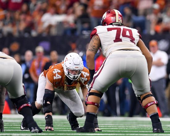 Texas Longhorns Defensive Lineman Breckyn Hager Editorial Stock Photo ...