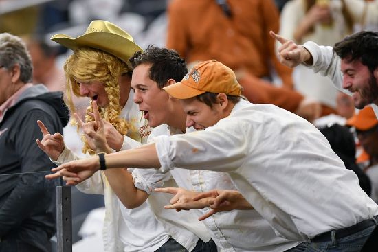 Texas Longhorns Fans During First Half Editorial Stock Photo - Stock ...