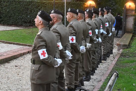 Italian Red Cross Volunteers Editorial Stock Photo - Stock Image ...