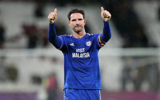 Sean Morrison Cardiff City Gives Thumbs Editorial Stock Photo - Stock ...
