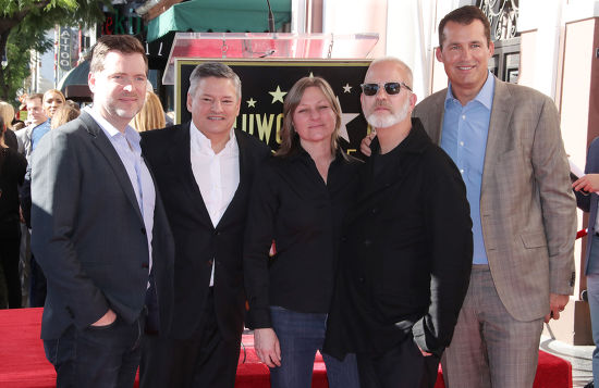 Ryan Murphy Ted Sarandos Scott Stuber Editorial Stock Photo - Stock ...