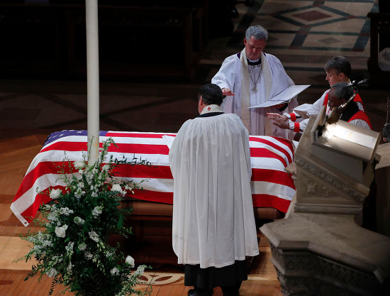 Clergy Bless Casket Former United States Editorial Stock Photo - Stock ...