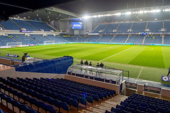General View Inside Ibrox Stadium Glasgow Editorial Stock Photo - Stock ...