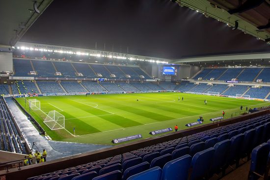 General View Inside Ibrox Stadium Glasgow Editorial Stock Photo - Stock ...