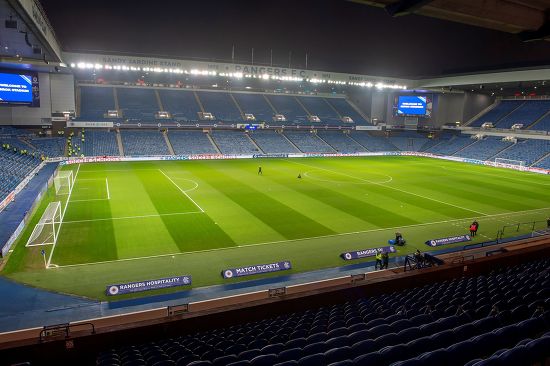 General View Inside Ibrox Stadium Glasgow Editorial Stock Photo - Stock ...
