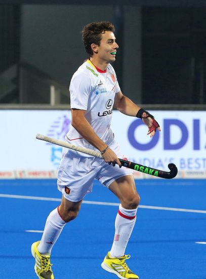 Spains Albert Beltran Celebrates After Scoring Editorial Stock Photo ...