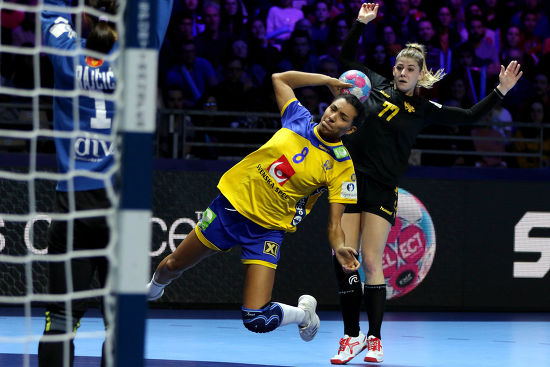 Jamina Roberts Sweden Action During Ehf Editorial Stock Photo - Stock ...