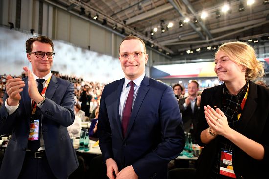 Candidate Leadership German Christian Democratic Union Editorial Stock ...