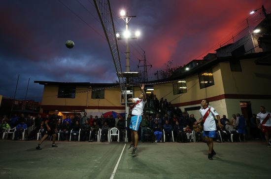 People Play Ecuavoley Voley Criollo Ecuadorian Editorial Stock Photo ...