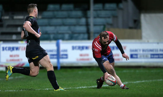 Ioan Nicholas Llanelli Runs Another Try Editorial Stock Photo - Stock ...