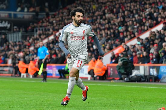 Mohamed Salah 11 Liverpool During Premier Editorial Stock Photo - Stock ...